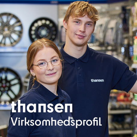 Bliv uddannet salgsassistentelev hos thansen